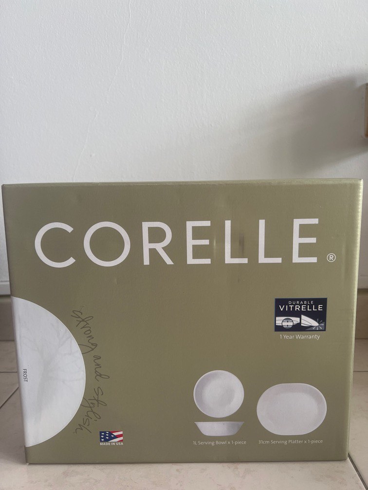 Corelle set, Furniture & Home Living, Kitchenware & Tableware, Food ...