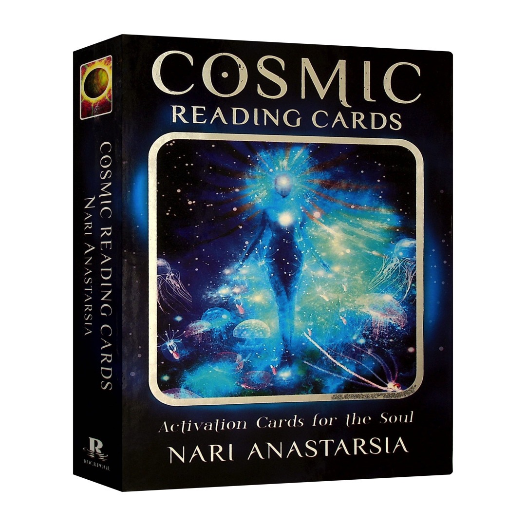 【預馨緣塔羅鋪】現貨正版宇宙探索啟智卡Cosmic Reading Cards(全新36張), 書籍、休閒與玩具, 玩具、公仔、桌遊在旋轉拍賣