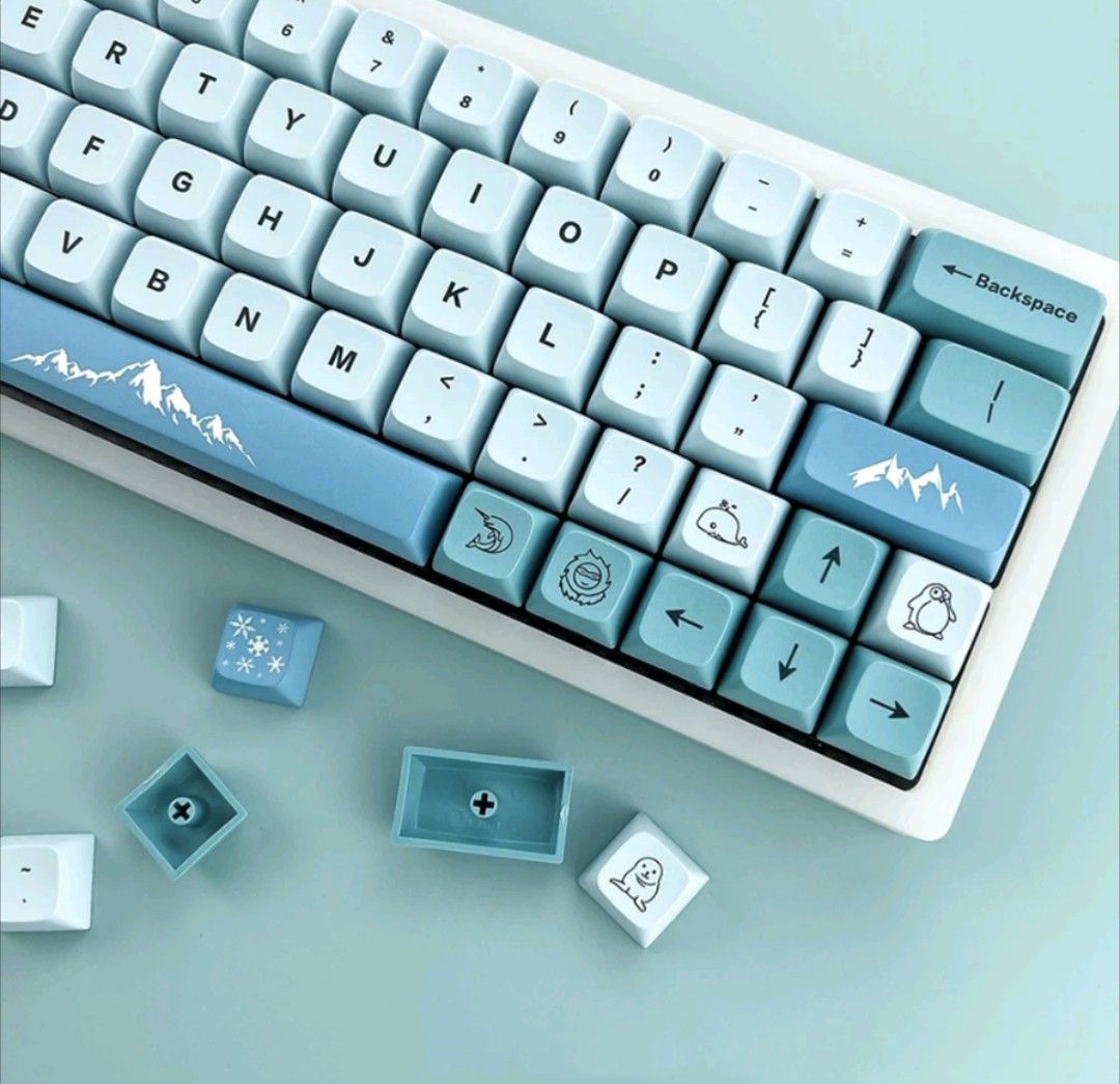 Creamy custom keyboard wireless and wired gaming keyboard mechanical ...