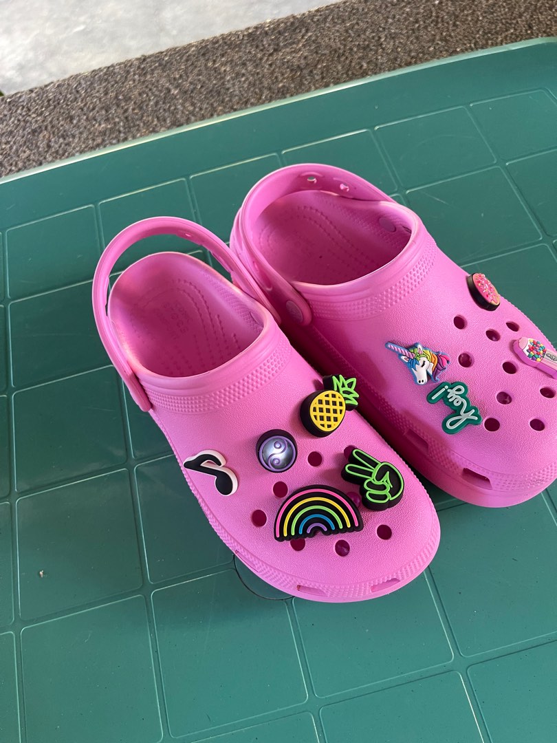 Crocs clog platform JIBITZ NOT INCLUDED, Babies & Kids, Babies & Kids ...