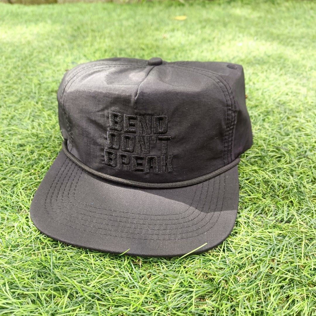 CRUSHABLE ROPE SNAPBACK BEND DON'T BREAK AFRAMEROPE HAT, Men's Fashion ...