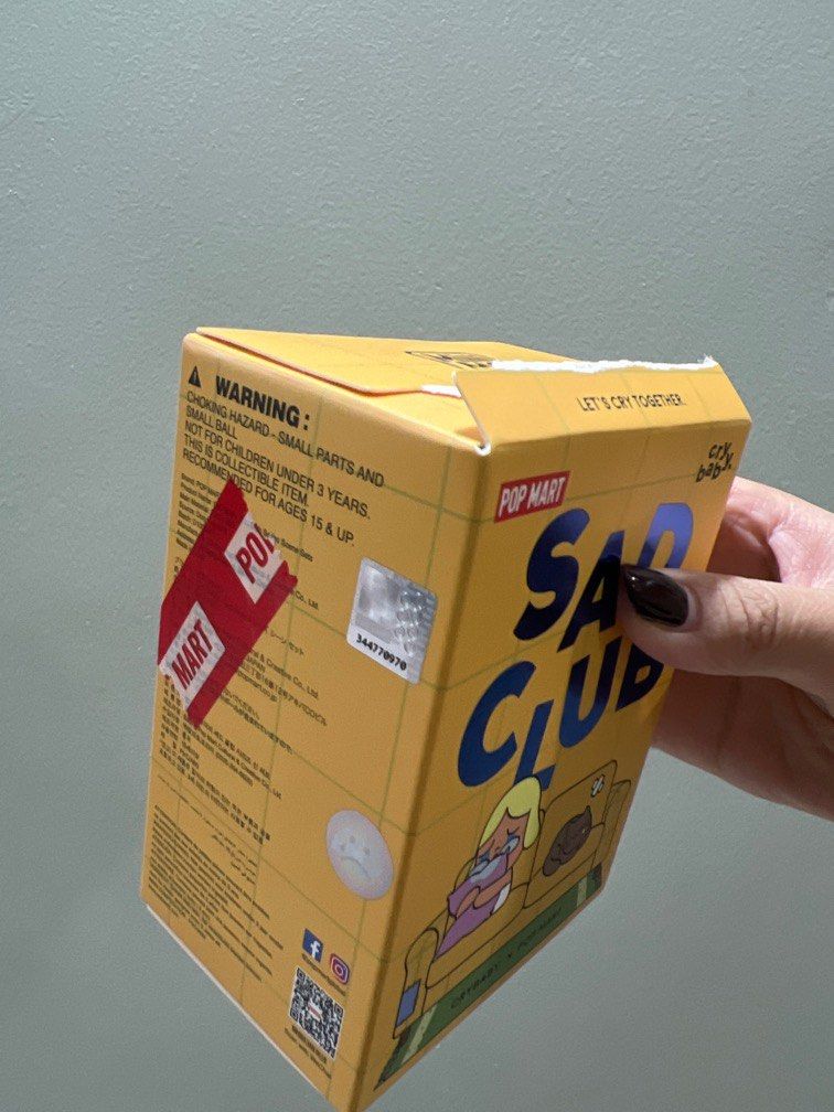 Cry Baby Sad Club, Hobbies & Toys, Toys & Games on Carousell