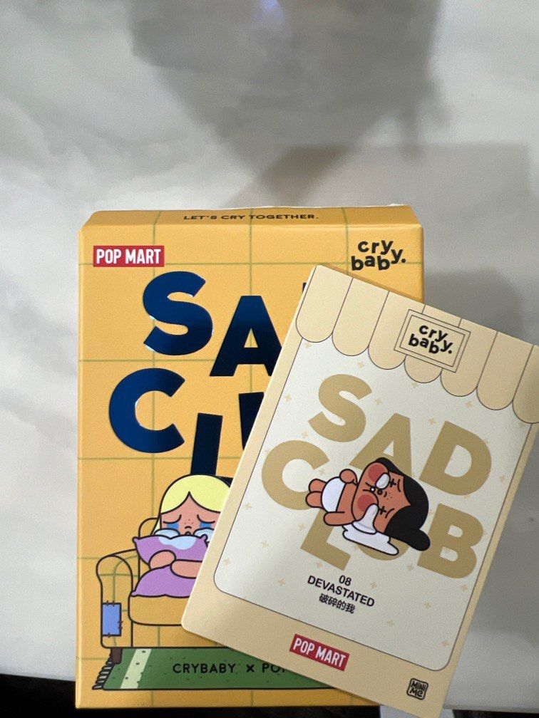Cry Baby Sad Club, Hobbies & Toys, Toys & Games on Carousell