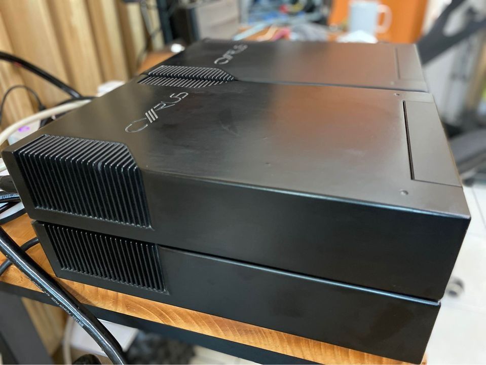 Cyrus POWER MBLOC w/ XLR MONOBLOCK Power Amplifier + PSX-R Power Supply ...