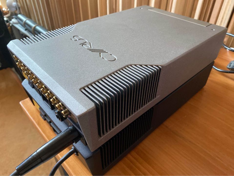 Cyrus PRE "Virtual Servo" XVS Preamplifier GUNMETAL SILVER + PSX-R2 ...