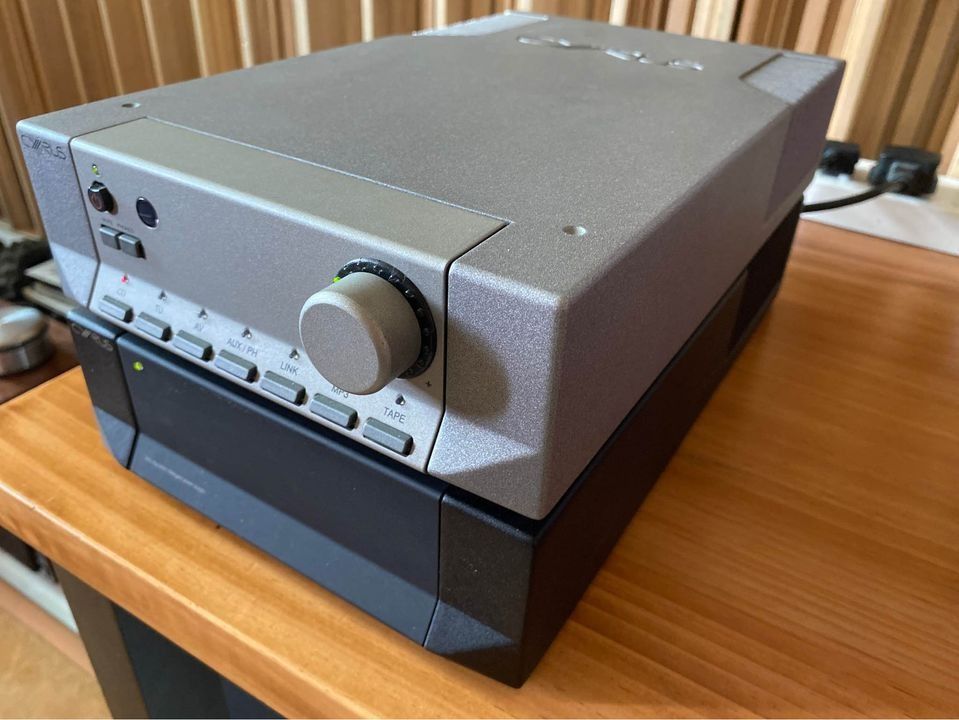 Cyrus PRE "Virtual Servo" XVS Preamplifier GUNMETAL SILVER + PSX-R2 ...