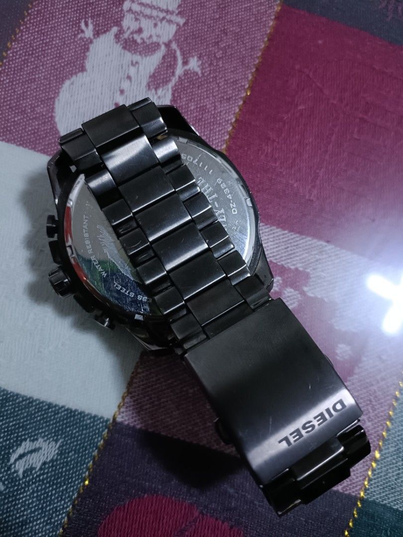 Diesel Dz4329 Mega Watch oversized, Men's Fashion, Watches ...
