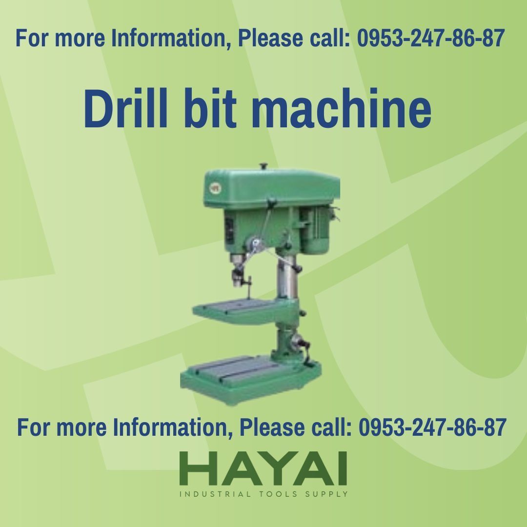 Drill bit machine, Commercial & Industrial, Construction Tools ...