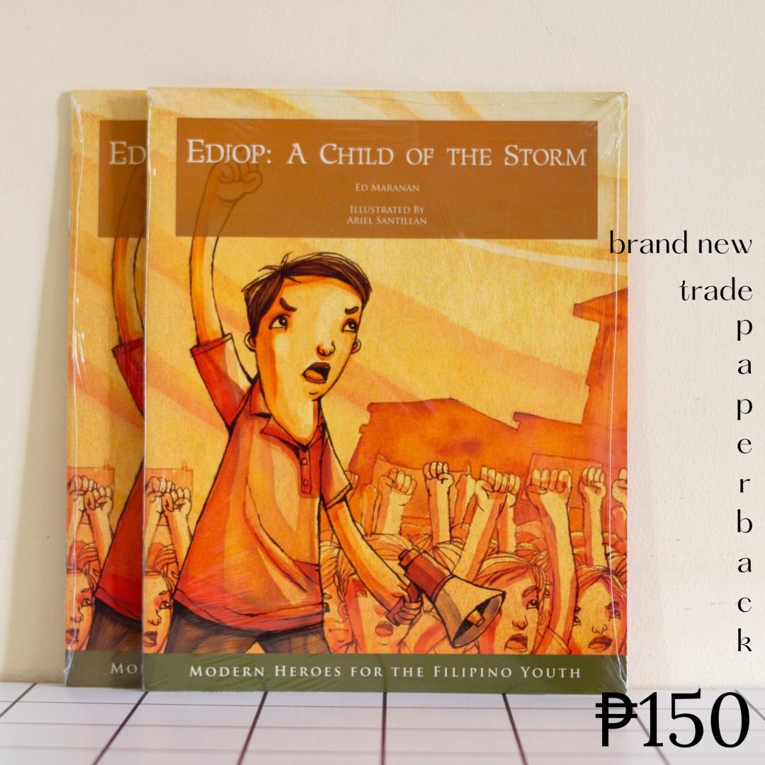 Edjop: A Child of the Storm by Ed Maranan and Ariel Santillan, Hobbies ...