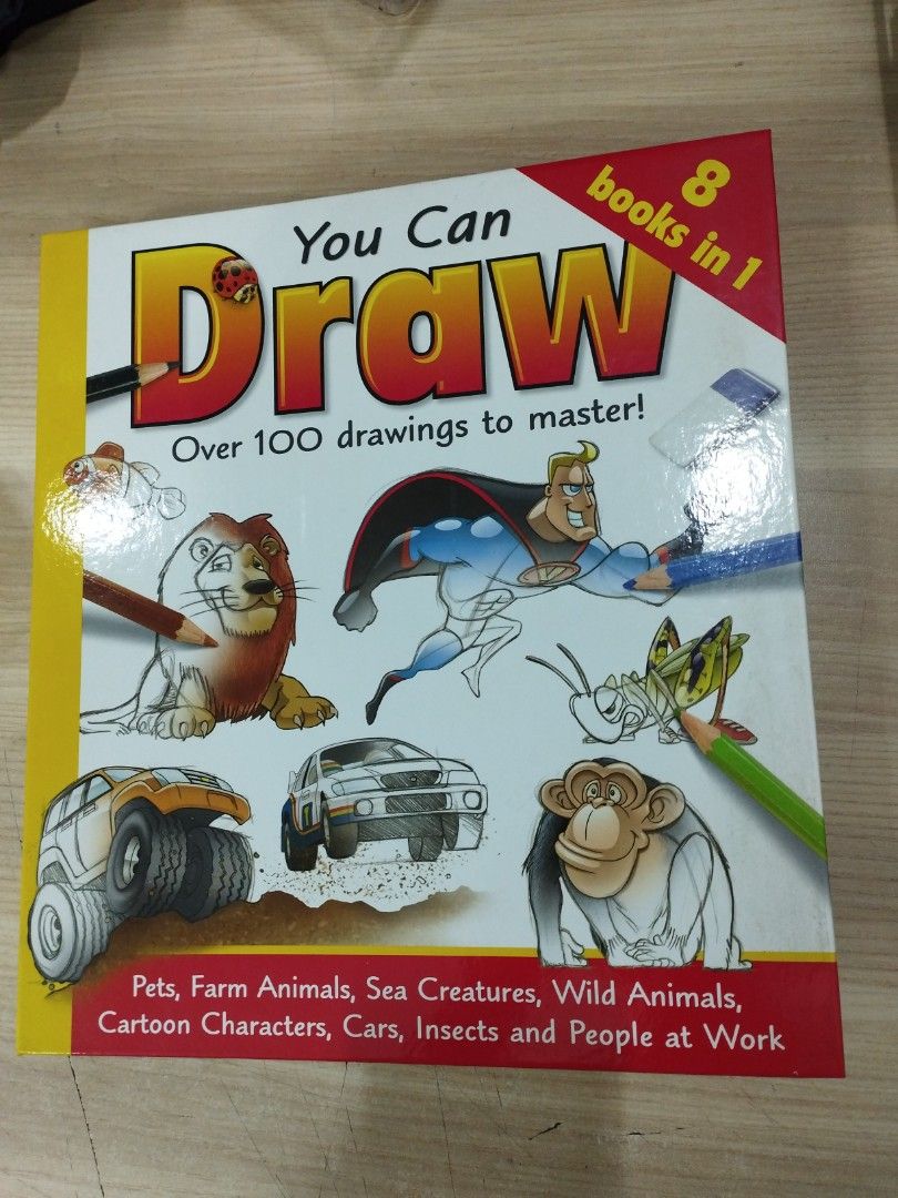 (ENG) You Can Draw Over 100 Drawings To Master !, Hobbies & Toys, Books ...