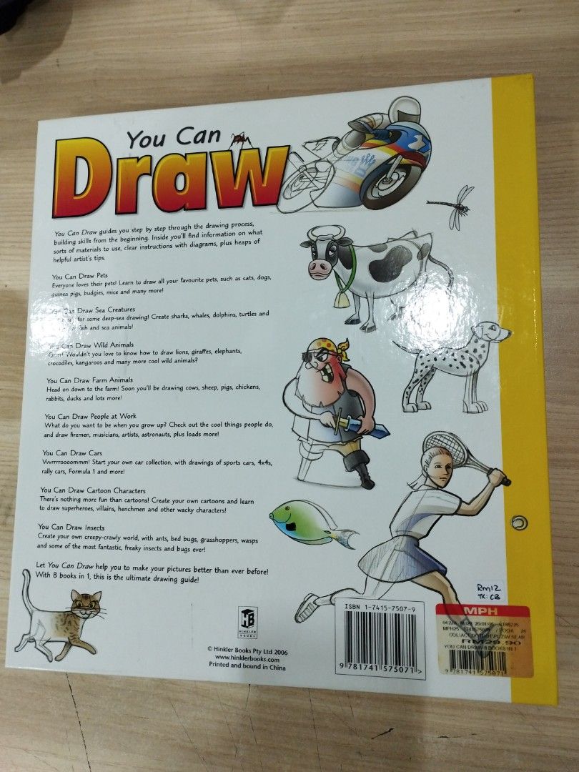 (ENG) You Can Draw Over 100 Drawings To Master !, Hobbies & Toys, Books ...