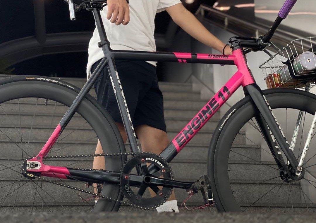 Engine 11 sprinter fixie, Sports Equipment, Bicycles & Parts, Bicycles ...