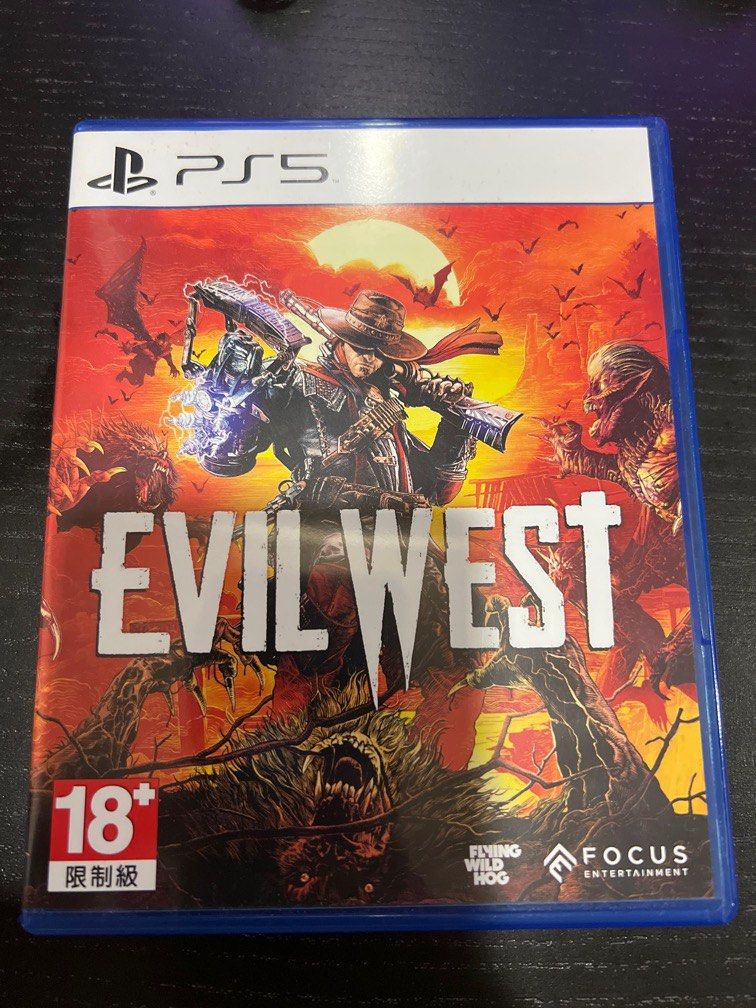 EVIL WEST- PS5 R3 DISC with DLC CODE, Video Gaming, Video Games ...