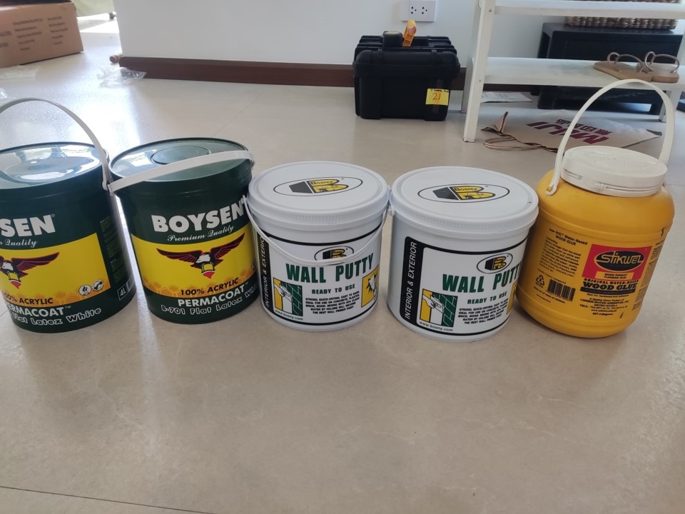 Flat Latex, Putty, Stikwel, Commercial & Industrial, Construction ...