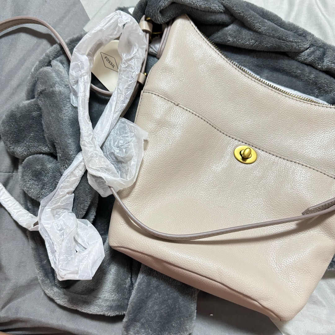 Fossil Bag (Talulla SM Hobo Graystone), Women's Fashion, Bags & Wallets ...