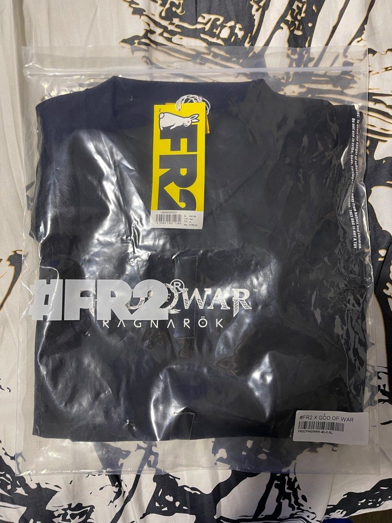 #FR2 FR2 X GOD OF WAR X POPCORN SUPPLY RAGNAROK, Men's Fashion, Tops & Sets, Tshirts & Polo ...