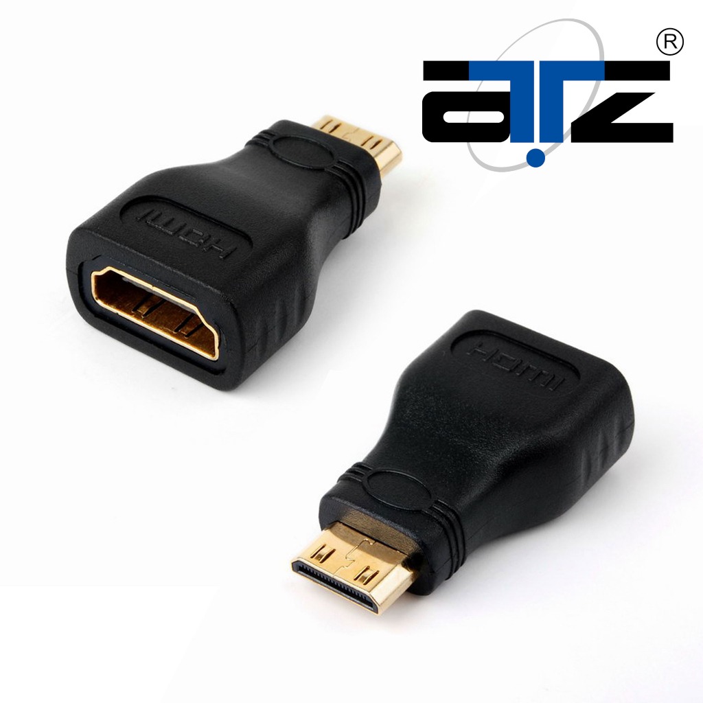 [FREE DELIVERY] HDMI(A/Female) to Mini HDMI(C/Male) adapter, Mini Hdmi ...