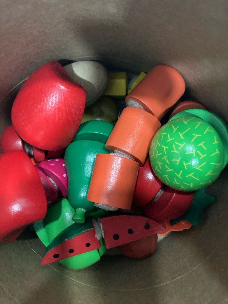 Fruits and vege blocks, Babies & Kids, Infant Playtime on Carousell