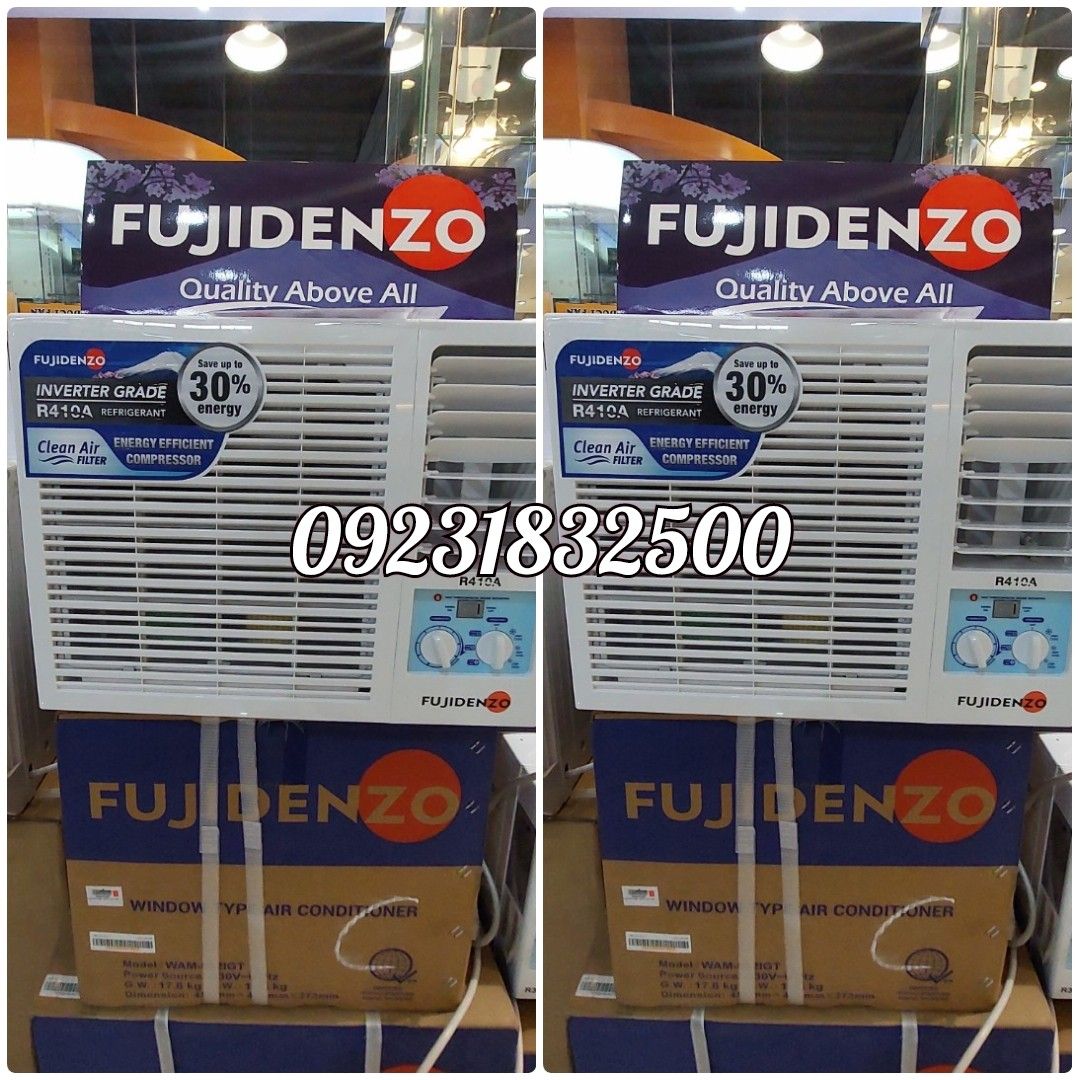 Fujidenzo Window Type Aircon, TV & Home Appliances, Air Conditioning ...