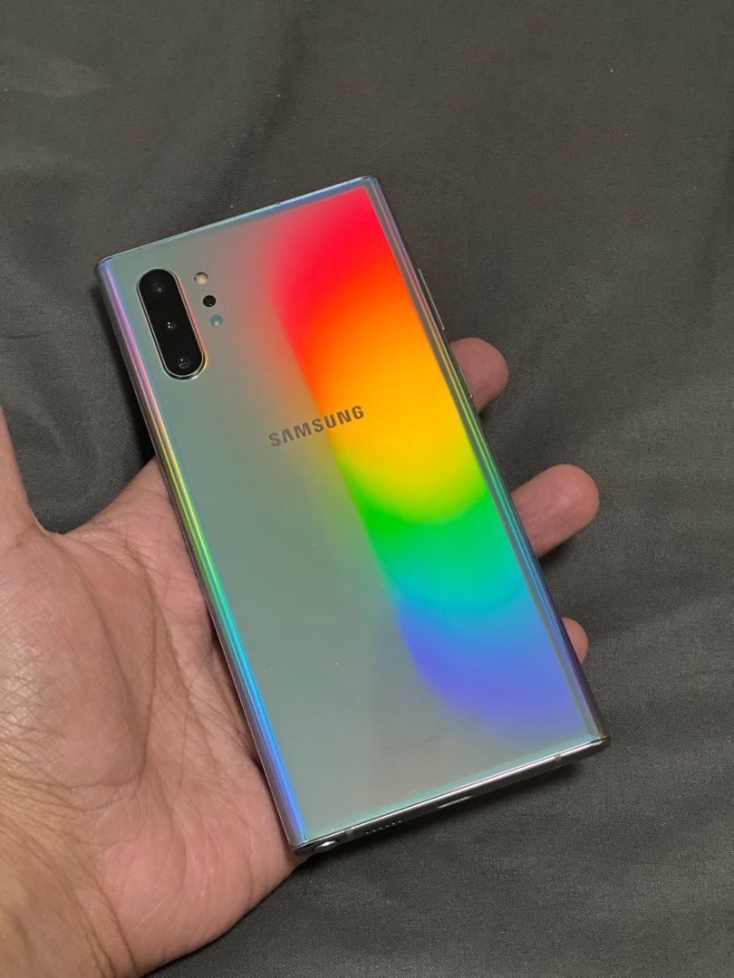 Galaxy Note 10 Plus 5G Aura Glow 256GB, Mobile Phones & Gadgets, Mobile ...