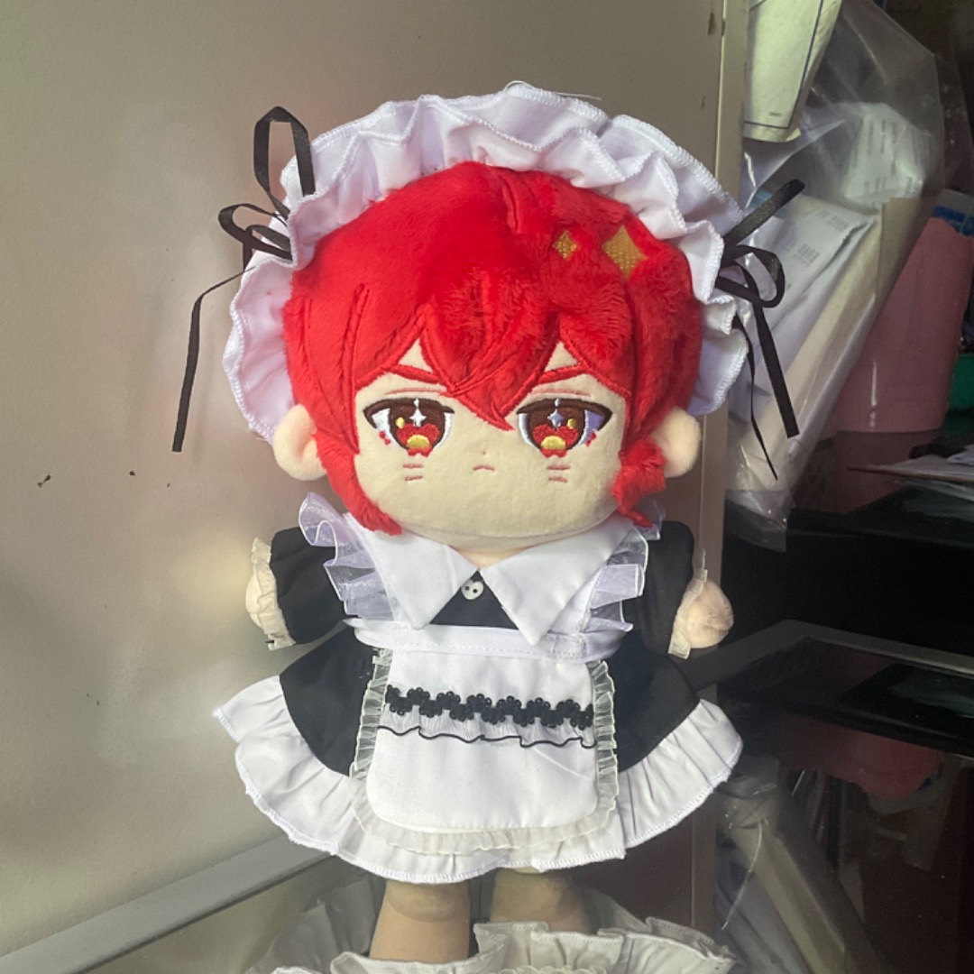 Genshin Impact Diluc 20cm doll plushie, Hobbies & Toys, Toys & Games on ...