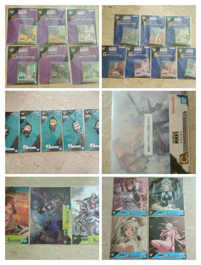 Goddess of Victory: Nikke Chapter 2 Ichiban Kuji, Hobbies & Toys, Memorabilia & Collectibles, J ...