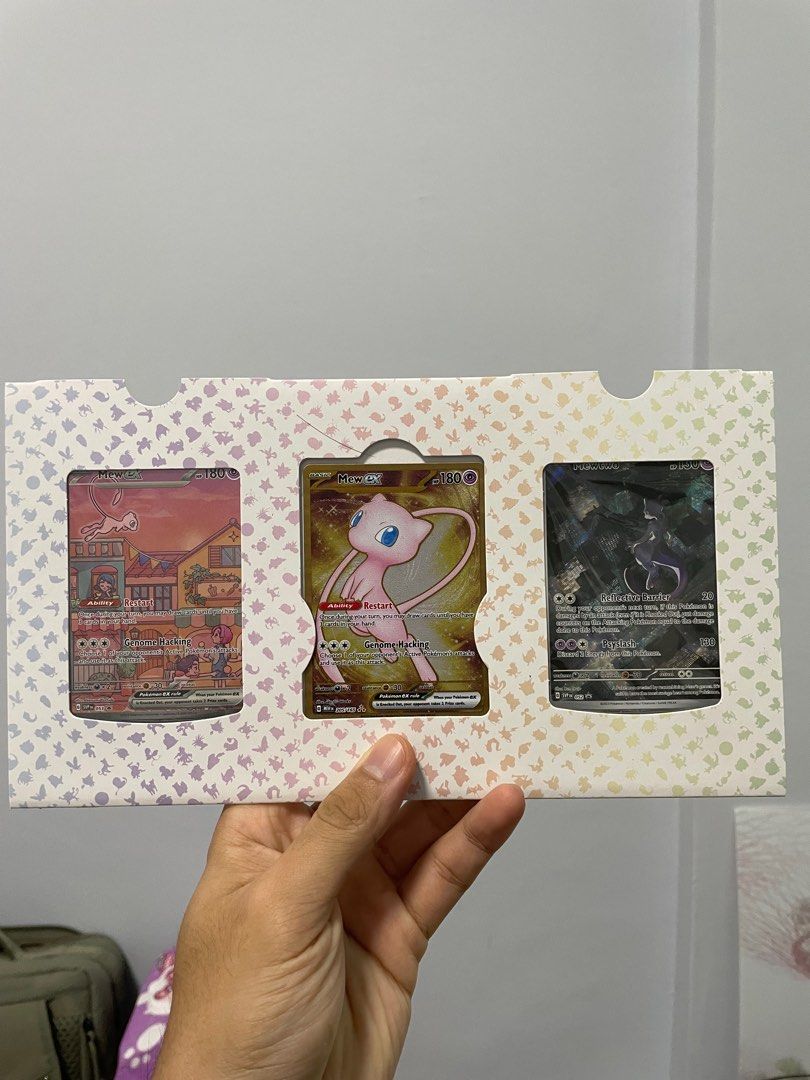 Gold Metallic mew promo from UPC, Hobbies & Toys, Toys & Games on Carousell