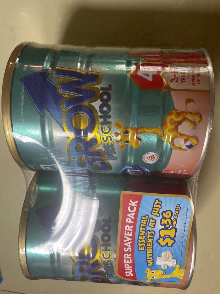 GROW Stage 4 Milk Powder Twin Pack, Babies & Kids, Nursing & Feeding ...