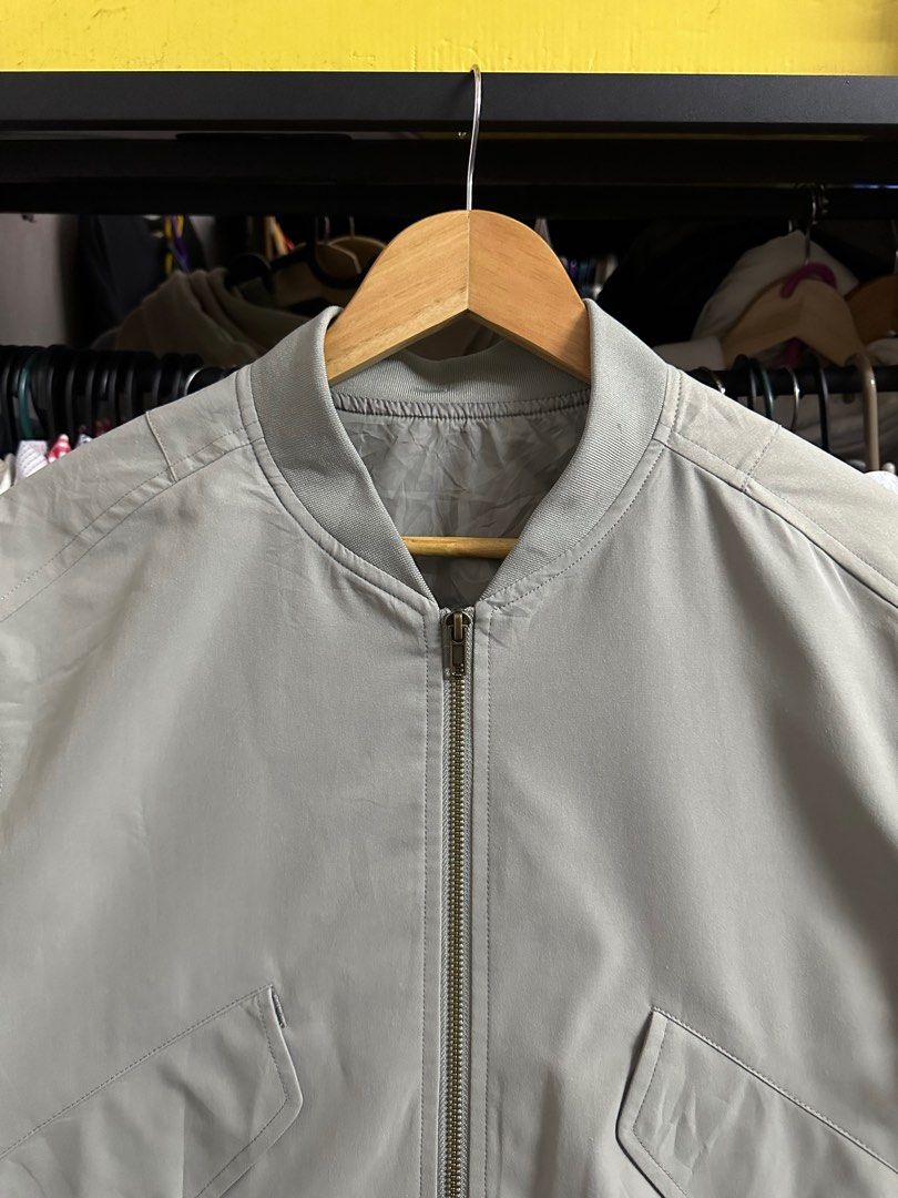 GU Bomber Jacket Pit 21, Women's Fashion, Coats, Jackets and Outerwear ...