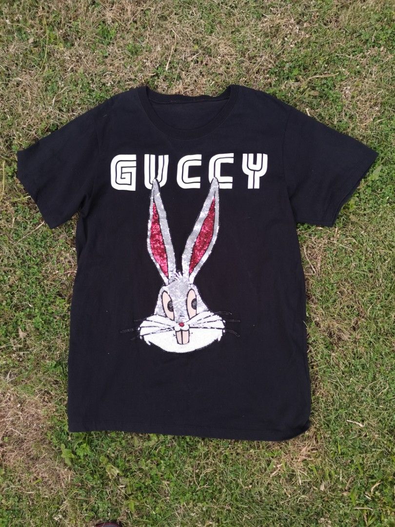 Gucci tee, Luxury, Apparel on Carousell