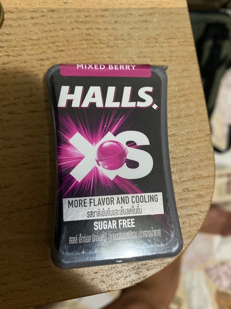 Halls Mix berry, Food & Drinks, Packaged & Instant Food on Carousell