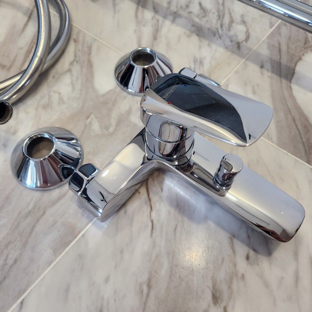 Hansgrohe Shower Mixer Set, Furniture & Home Living, Bathroom & Kitchen ...