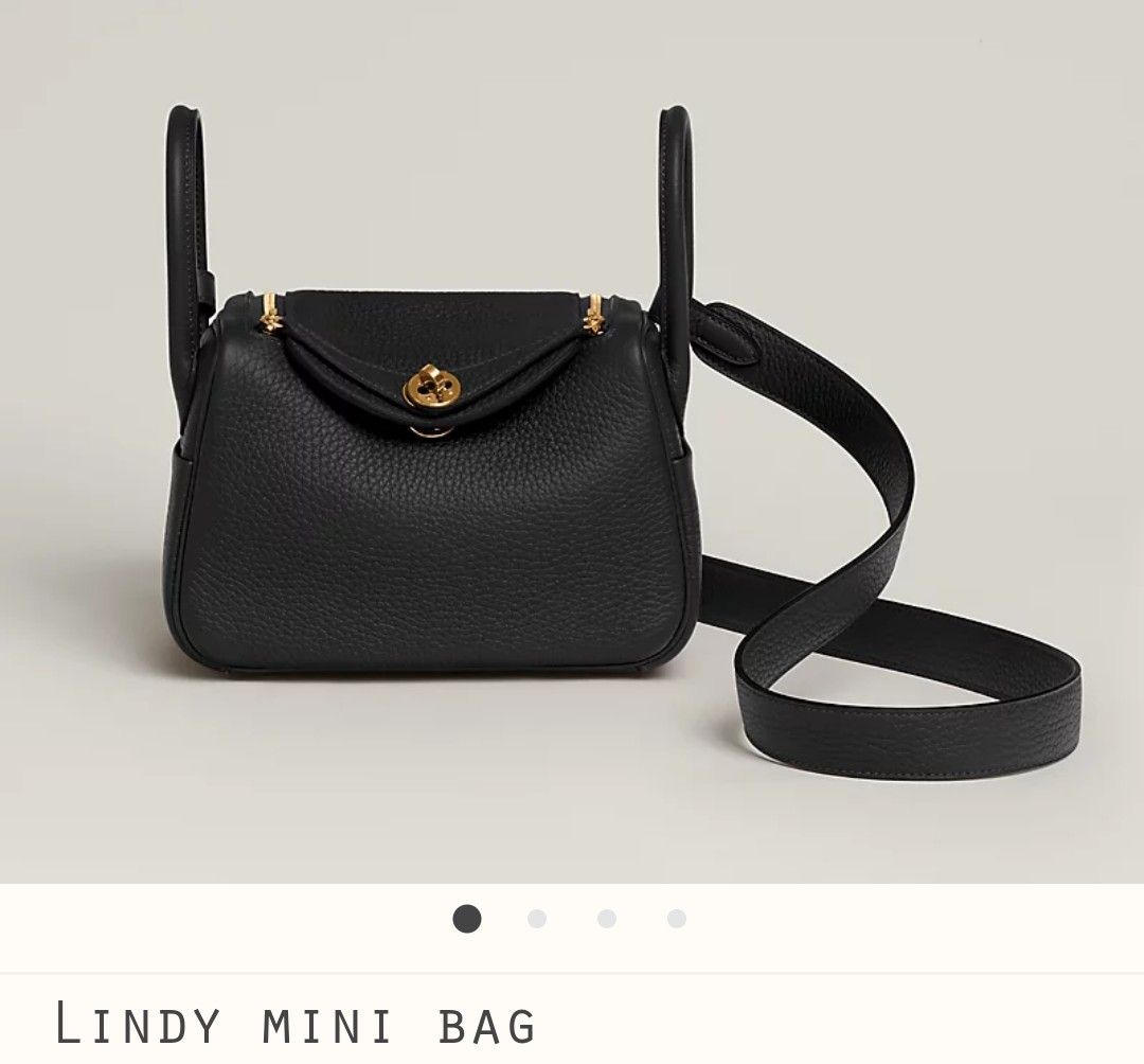 Hermes Mini Lindy, Luxury, Bags & Wallets on Carousell