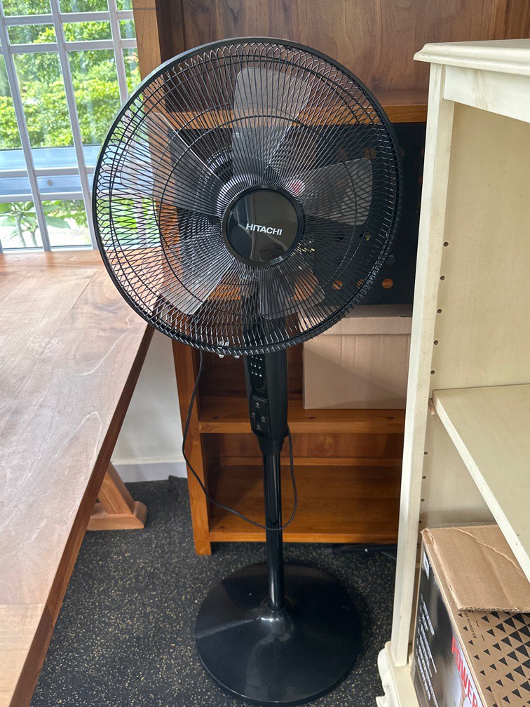 Hitachi Standing Fan, Furniture & Home Living, Lighting & Fans, Fans on ...