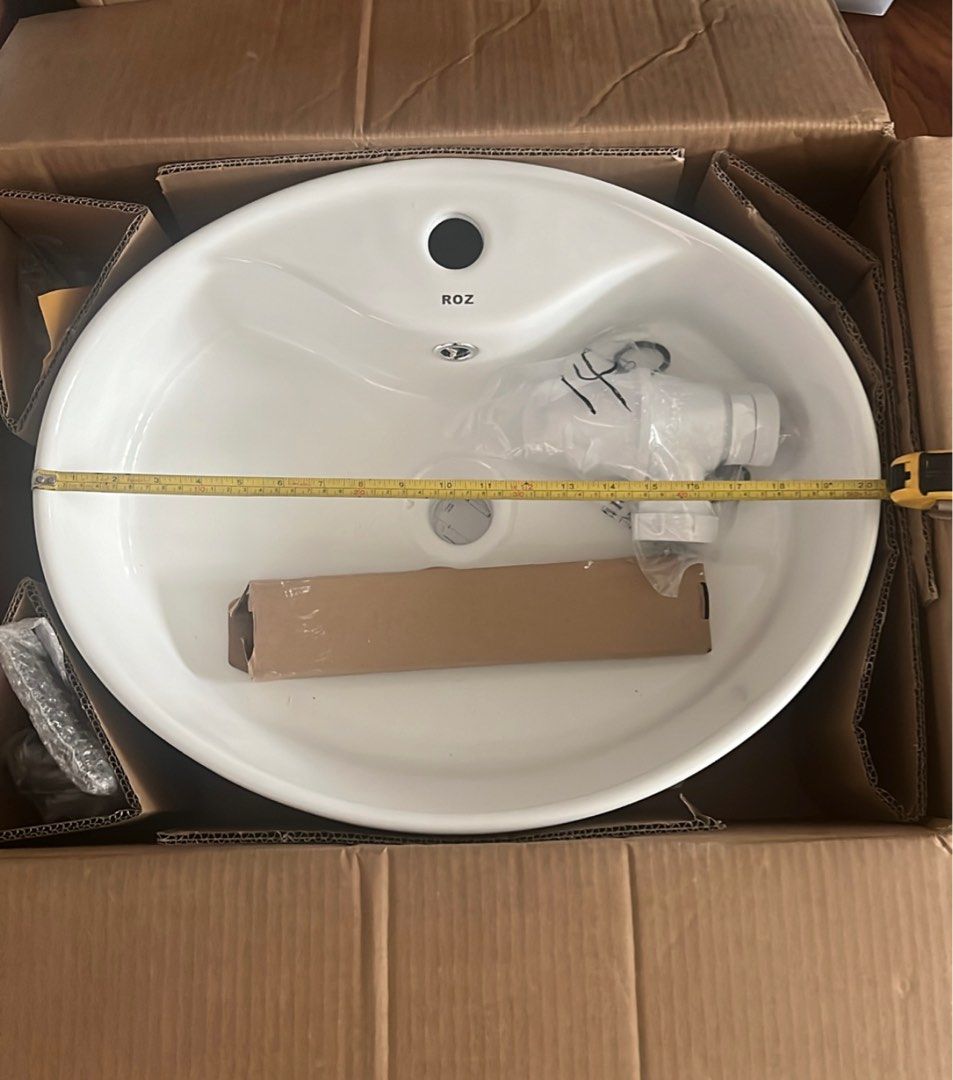 Hoe Kee house brand toilet basin, Furniture & Home Living, Bathroom ...