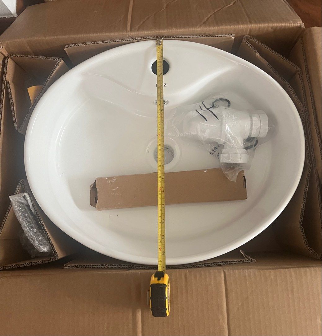 Hoe Kee house brand toilet basin, Furniture & Home Living, Bathroom ...