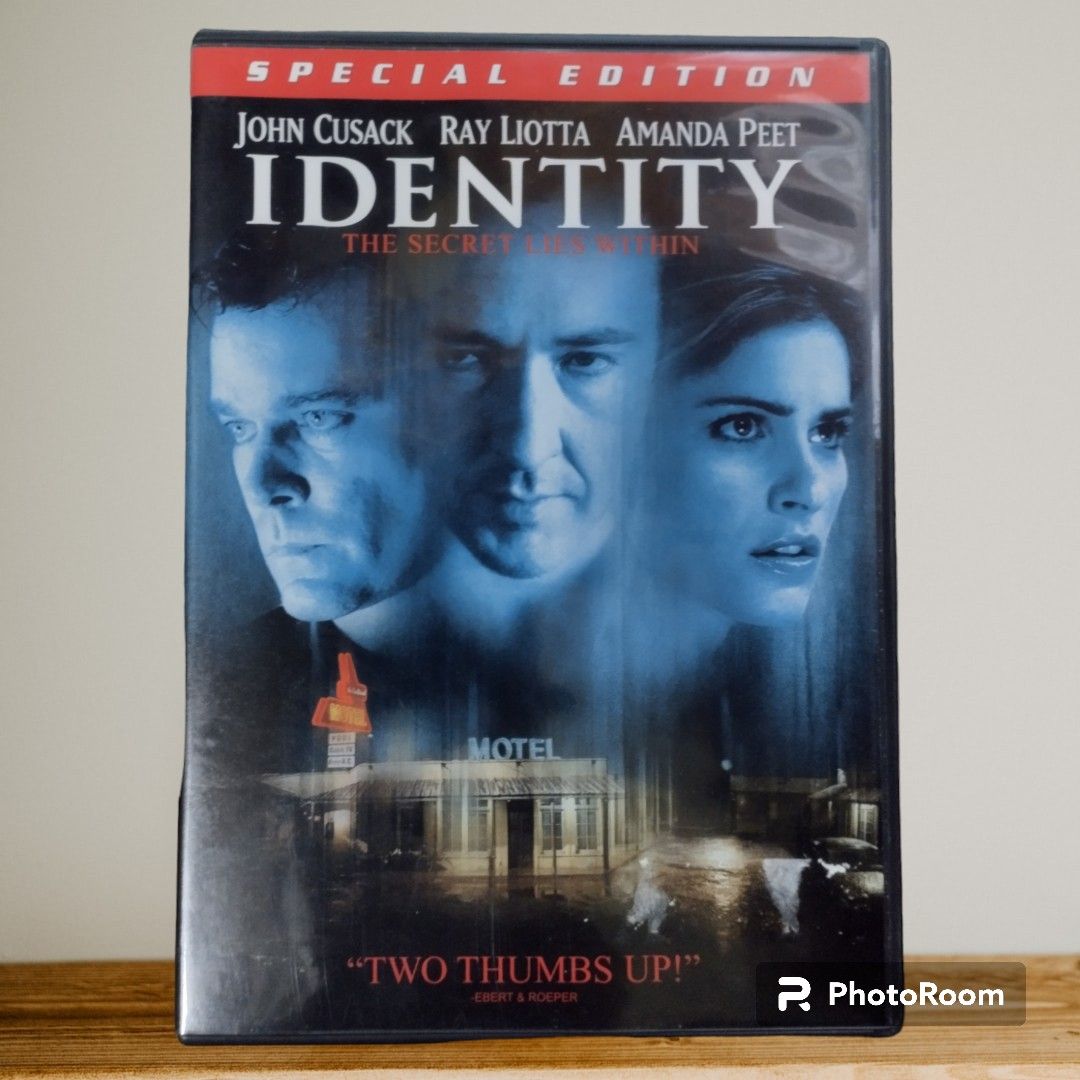 Identity (Special Edition) DVD - Region 1 US, Hobbies & Toys, Music ...