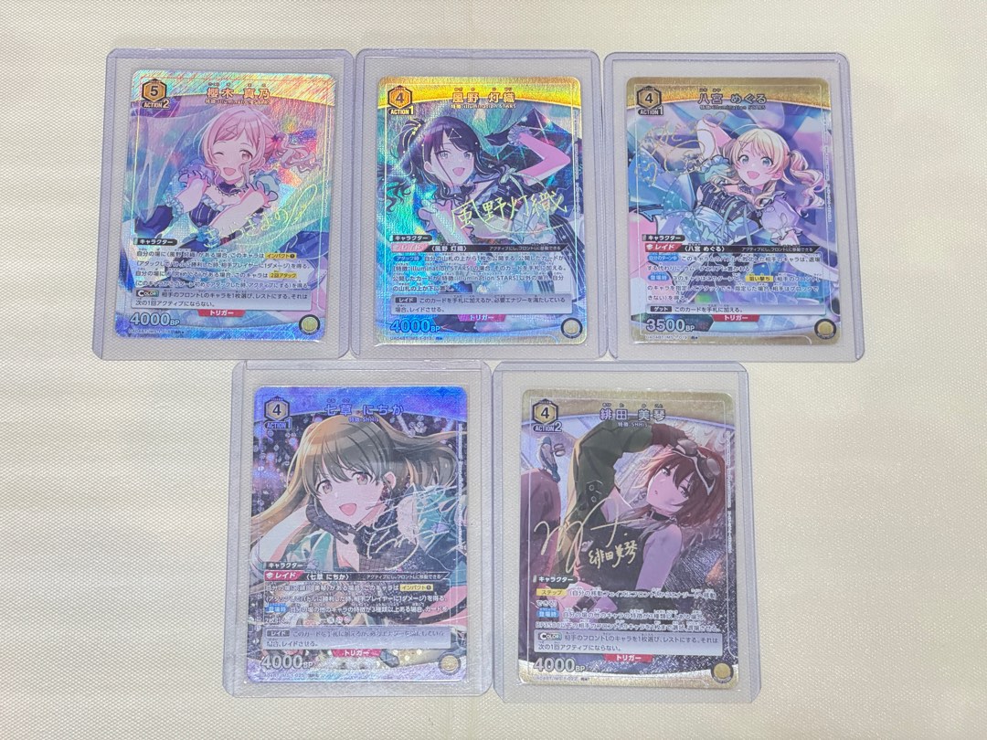 Idolmaster Shiny Colors Union Arena AA Foil SR* R*, Hobbies & Toys ...