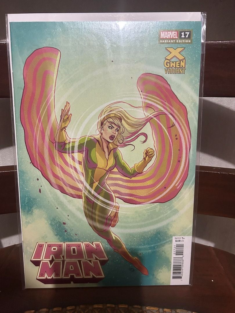 IRON MAN #17 ERNANDA SOUZA X-GWEN variant, Hobbies & Toys, Books ...