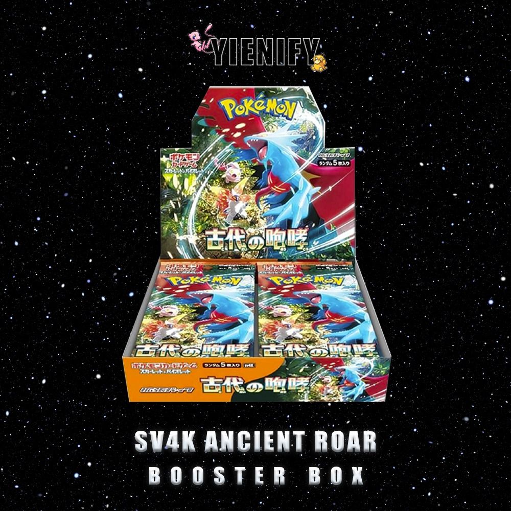 Japanese Pokemon Ancient Roar SV4K Booster Box, Hobbies & Toys, Toys & Games on Carousell