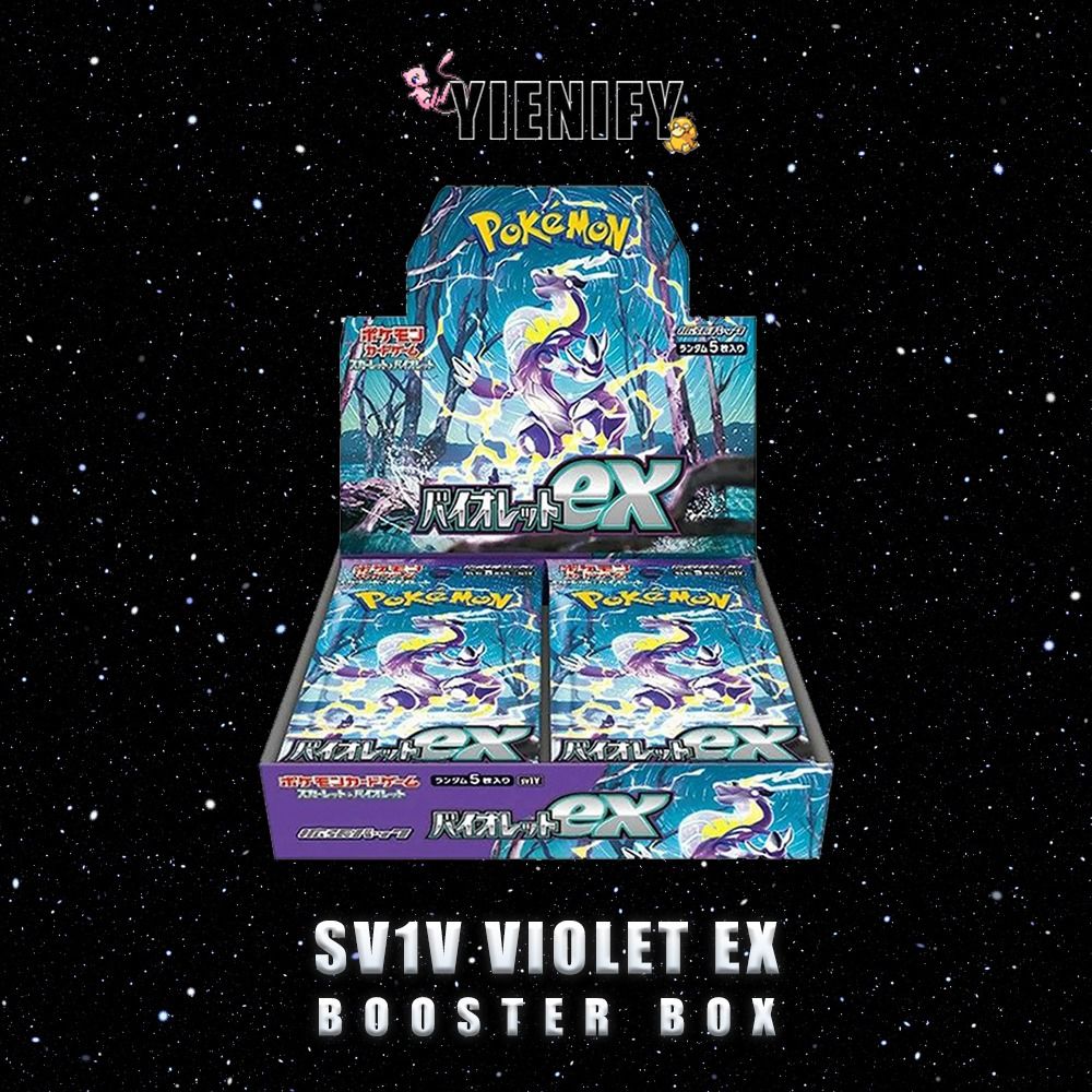 Japanese Pokemon Violet Ex SV1V Booster Box, Hobbies & Toys, Toys & Games on Carousell