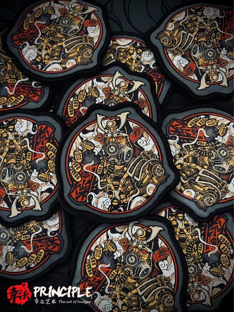 Japanese Samurai Morale Patch, Hobbies & Toys, Stationery & Craft ...