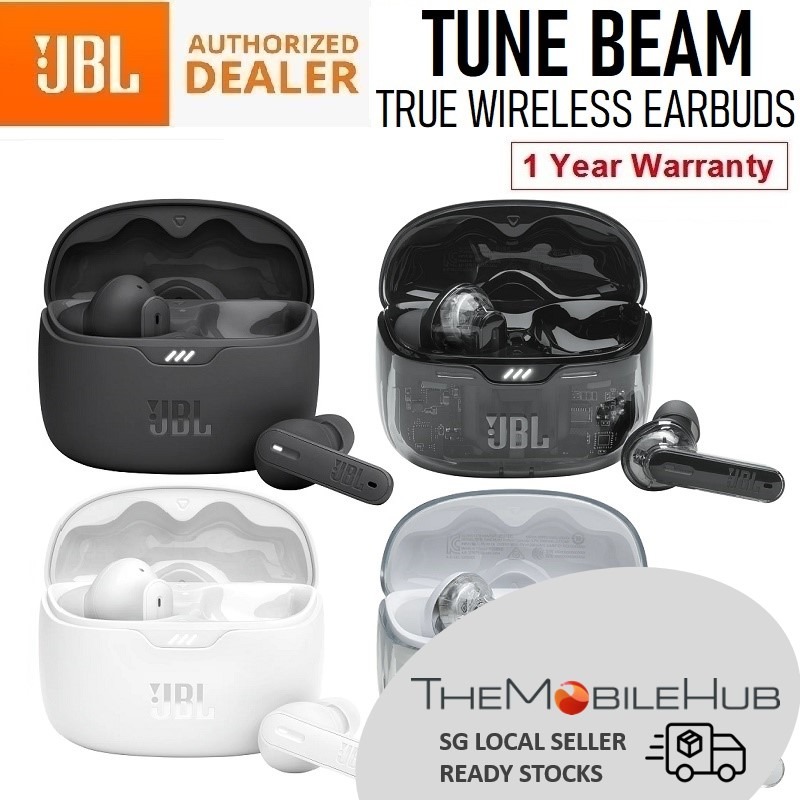 JBL Tune Beam True Wireless Bluetooth Earbuds Earphones Headphones TWS ...