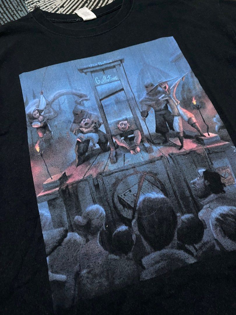 Jon Bellion Guillotine band Tee, Men's Fashion, Tops & Sets, Tshirts ...