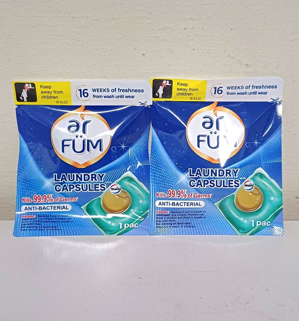 KA 4 in 1 Laundry Capsules Universal 46 Pods + Refill Pack 54 Pods ...