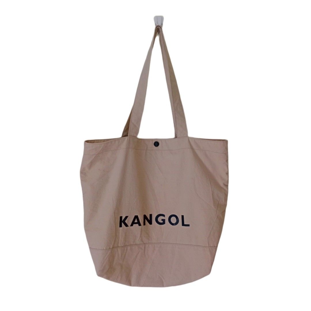FOR SALE! Authentic Kangol Tote Bag - Beige, Women's Fashion, Bags ...