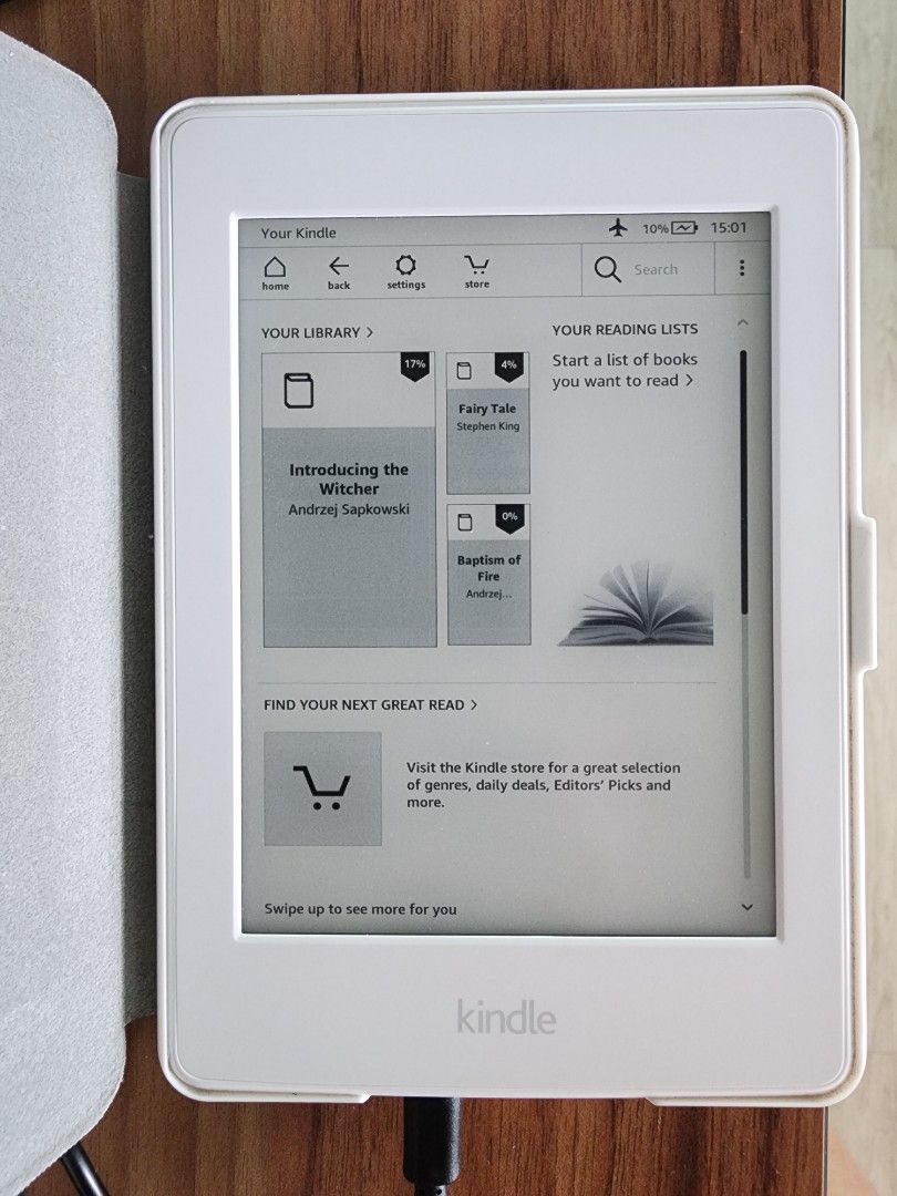 Kindle Paperwhite 3rd gen - white, Mobile Phones & Gadgets, E-Readers ...
