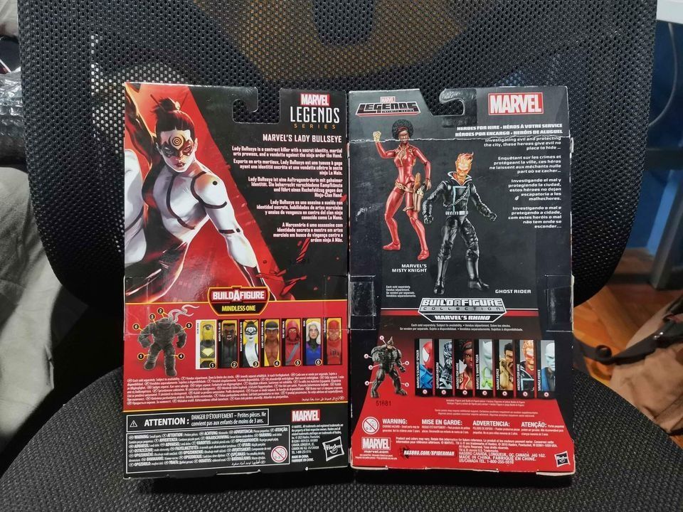 KLB Ghost Rider Rhino Wave and Lady Bullseye, Hobbies & Toys, Toys ...