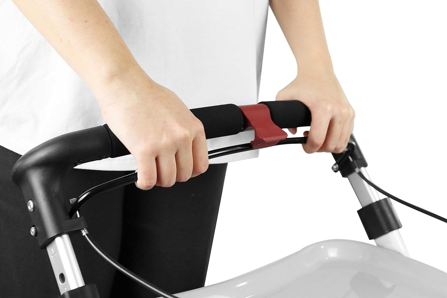 KMINA PRO - Rollator Walker Lightweight, Rollator Walkers for Seniors ...