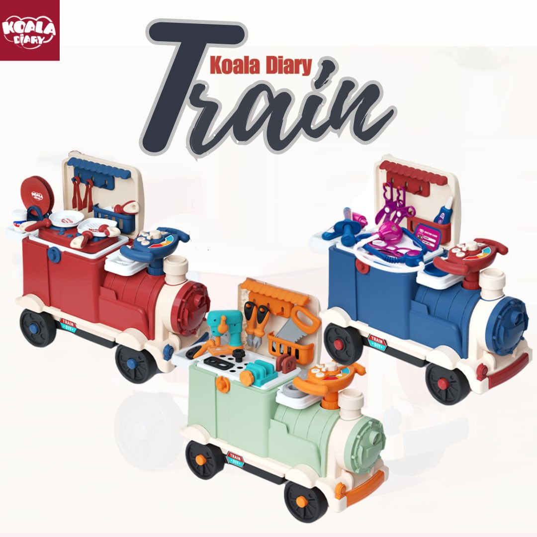 Koala Diary Train, Hobbies & Toys, Toys & Games on Carousell